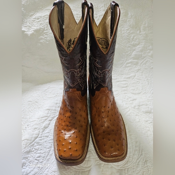 El conquistador | Shoes | El Conquistador Mens Brown Ostrich Leather ...